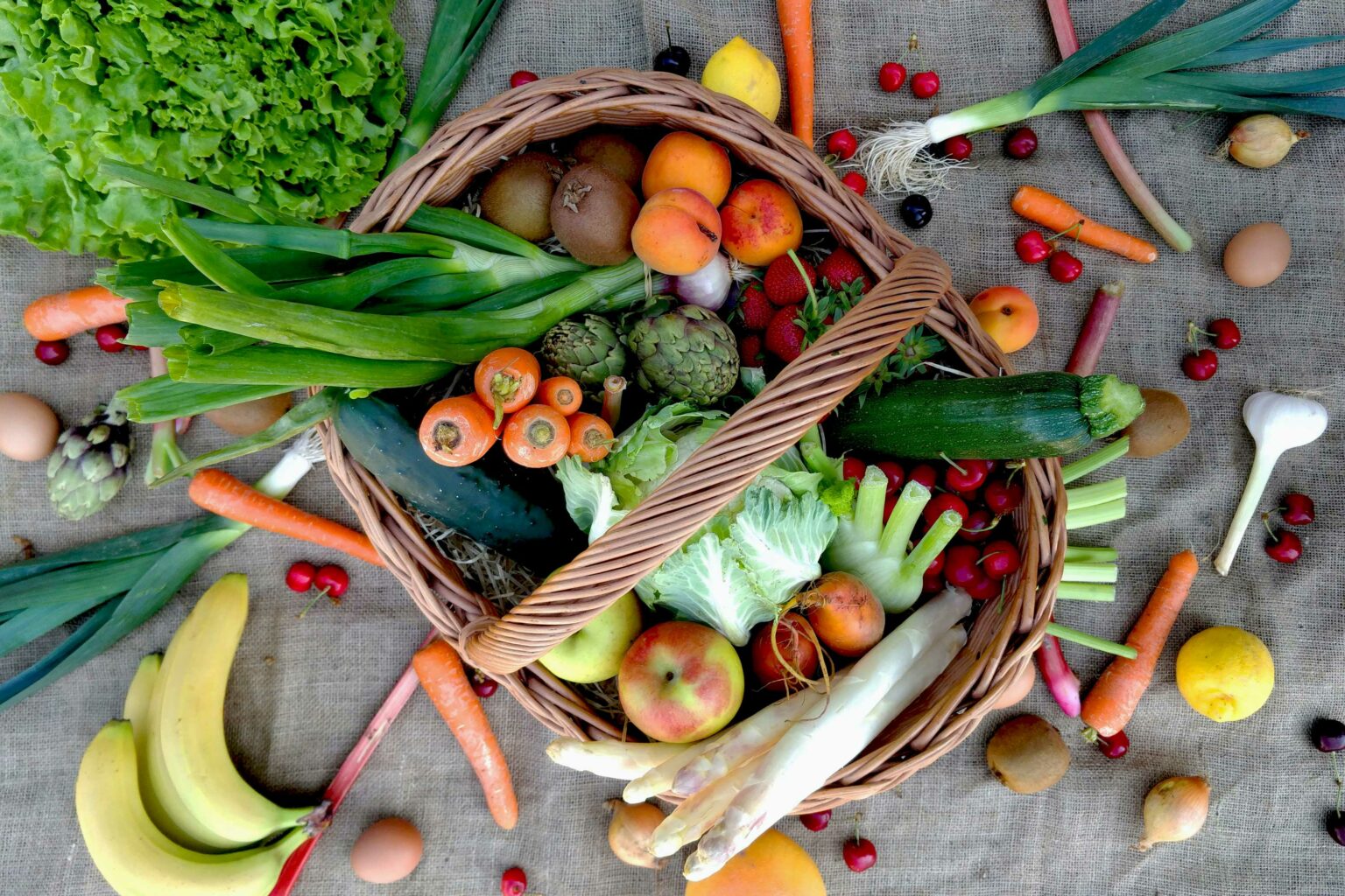 Obst und Gemüse richtig lagern